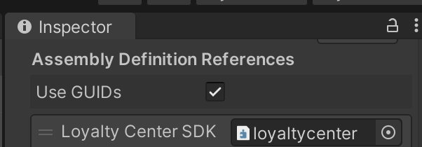 Loyalty Center Unity Wrapper