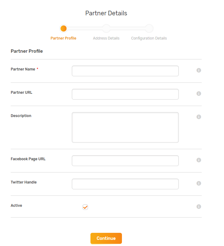 Partner Administration