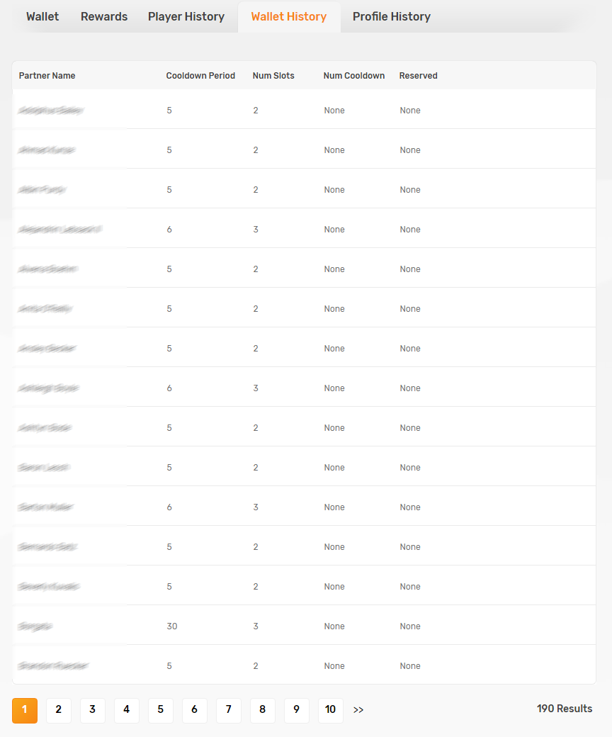 Servicing Your Players